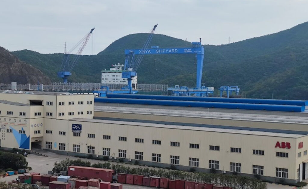 China Xinya shipyard 2023.07.22- - 大阪・制御機器を専門とする機器メンテナンス会社｜HARBOR TECH